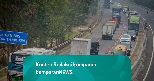 Jasa Marga Berlakukan Contra Flow di Tol Japek KM 47 hingga KM 72 | kumparan.com